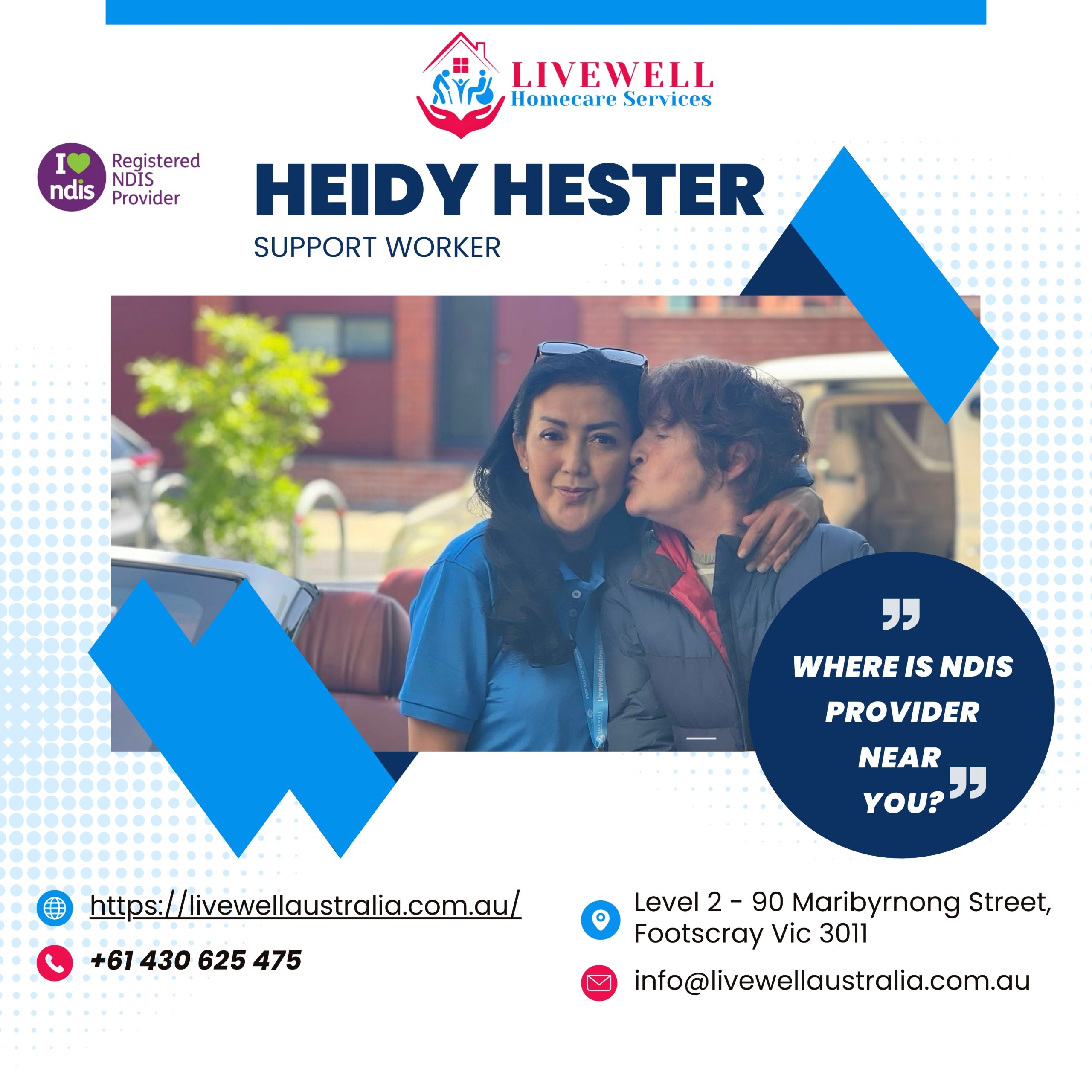 Choose Livewell Australia as Your Local NDIS Provider | Livewell Homecare Services